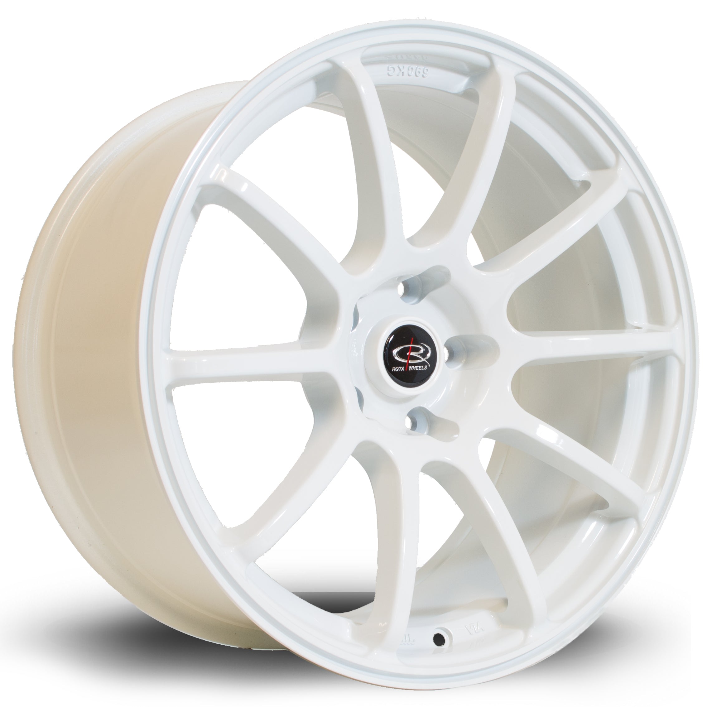 Rota Force Alloy Wheels - 18x9 | 5x114 | ET27 | White – ID-Workz